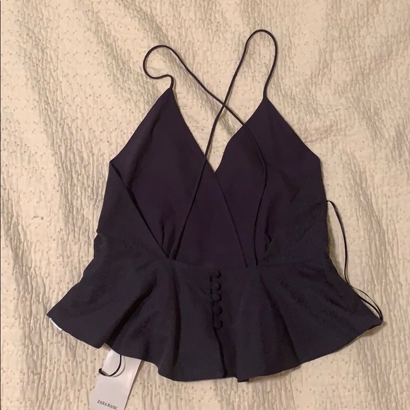 Zara | Tops | Backless Zara Tank Top | Poshmark